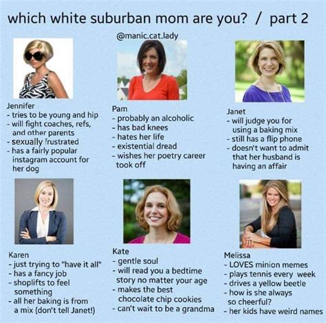 White Suburban Mom Meme