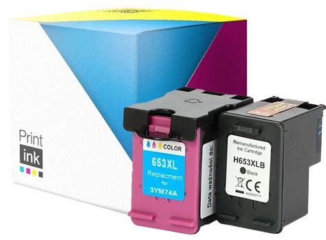 Tusze Zamienniki Hp Cmyk Zestaw Marki Print Ink