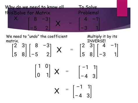 Matrices And Determinants Ppt This Include How To Solve Matrix And Determinant Ppt