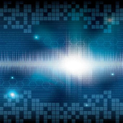 Blue Abstract Tech Background Stock Vector Image By Evryka23 24932703