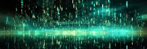 Abstract Digital Grid Background With Matrix Of Data For Technology