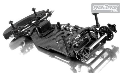 Red RC Xray X Link Pan Car Chassis