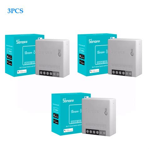Sonoff Mini R2 10a Mini Wifi Gör Det Själv Smart Grandado