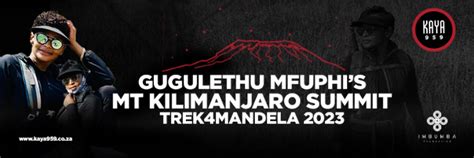 Gugulethu Mfuphi Summits Kilimanjaro With Trek4mandela Kaya 959