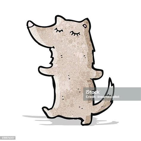 말풍선이 있는 작은 Wolf 0명에 대한 스톡 벡터 아트 및 기타 이미지 0명 귀여운 기이함 Istock