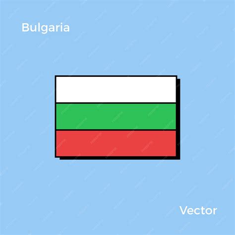 Premium Vector Bulgaria Flag Vector