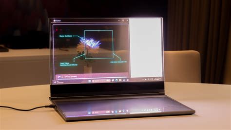Lenovo ThinkBook Transparent Display Laptop A Translucent