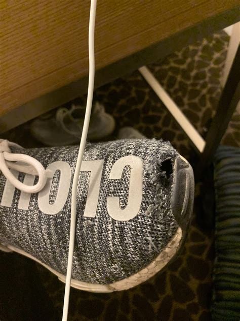 How Do You Go About Fixing A Hole In The Pharrell X Nmds R Sneakers