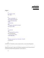 Stats Lab 5 Pdf Stats 10 Lab 1 Lecture 1 Section 2C Section 1 1 A H A 0 08 H 0 0 08 One