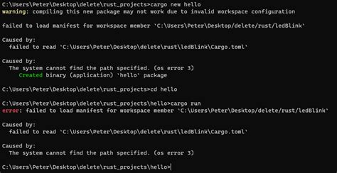 Cargo Using Wrong Directory The Rust Programming Language Forum