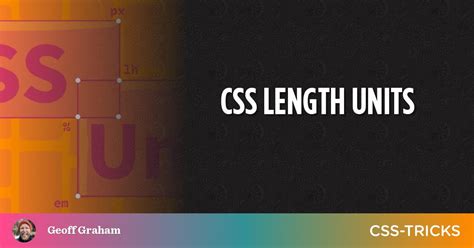 John Allsopp On Linkedin Css Length Units