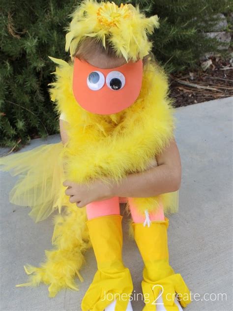 No Sew Duck Costume Tutorial Jonesing2create
