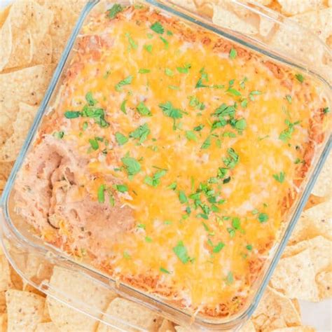 Baked Refried Bean Dip Just Is A Four Letter Word