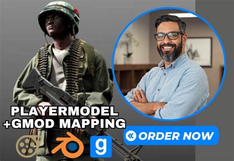 Create Garrys Mod Player Model Gmod 3d Character Gmod Player Model