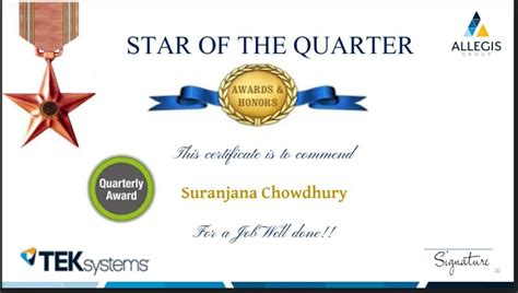 Suranjana Chowdhury On Linkedin Rewardsandrecognition Hp Teksystems