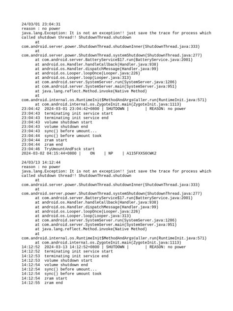 Power Off Reset Reason Backup Pdf Java Programming Language Computer Engineering