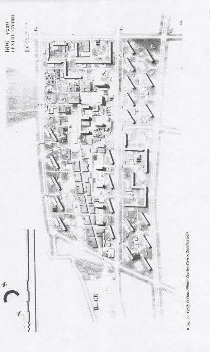 Plan piloto para Bogotá Centro Cívico elaborado por Le Corbusier