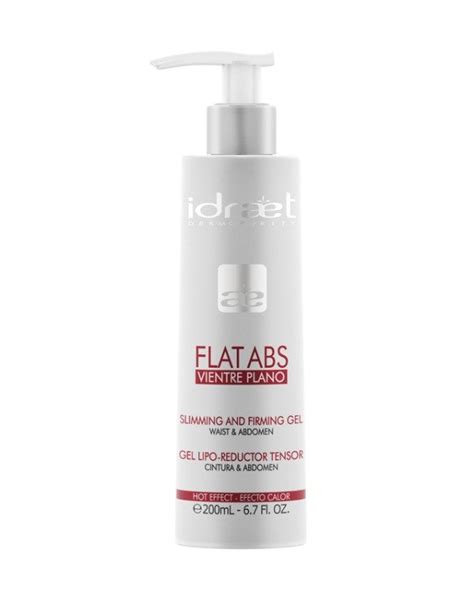 Idraet Flat Abs Gel Lipo Reductor Tensor Cintura Y Abdomen X 200g Mgc