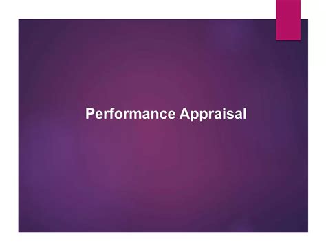 Performance Appraisal Methodsppt