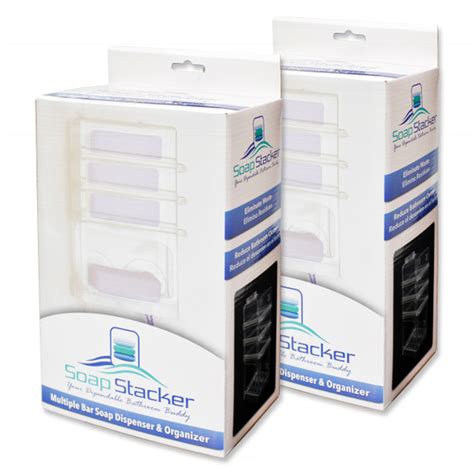 Soap Stacker Multiple Soap Dispenser Organizer 2 Pack Soap Stacker