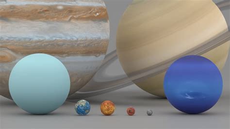 Realistic Model Of The Solar System Scale