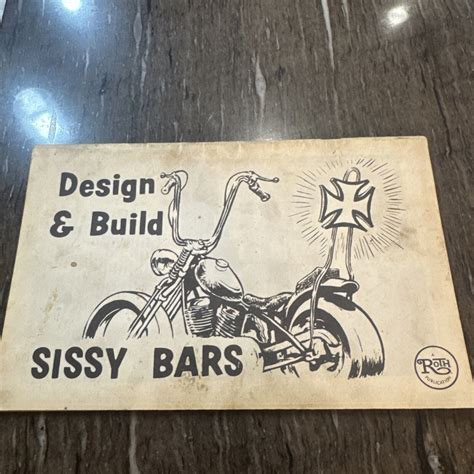 1960s Chopper Sissy Bar And Framework Pamphlets 4835308029 1960s Chopper Sissy Bar And Framework Pamphlets 4835308029