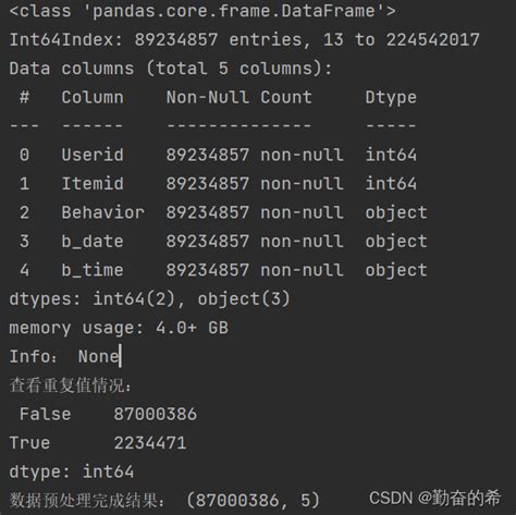 Python数据分析项目 飞猪出行用户行为分析user Behavior Data From Fliggy Trip Platform