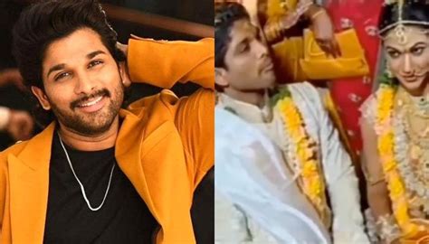 Allu Arjuns Wedding Video From 12 Years Ago Goes Viral Netizen Says