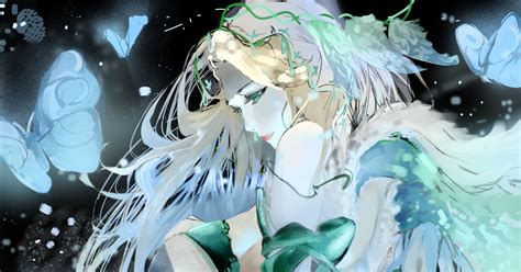 精灵 无题 憂鬱蘑菇のイラスト Pixiv