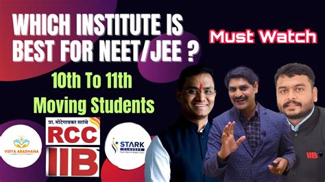 Which Institute Is Best In Latur For Neetjee Rcc Latur Iib Latur
