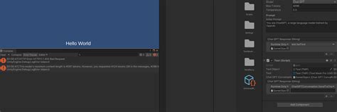 Error Bad Request Issue GraesonB ChatGPT Wrapper For Unity GitHub