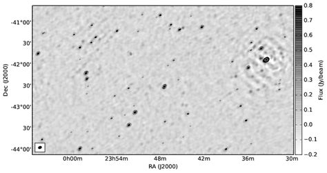 A Randomly Chosen Section Of The 180 Mhz Dec −47 Pseudo Stokes I Download Scientific Diagram