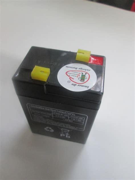 Elektrik: Batterie (6 V Akku)