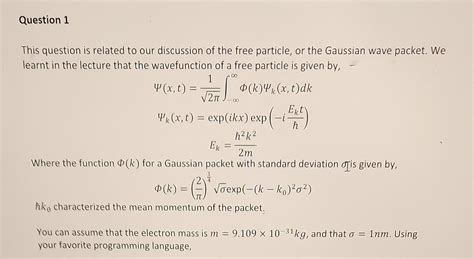 Solved This Question Is Related To Our Discussion Of The