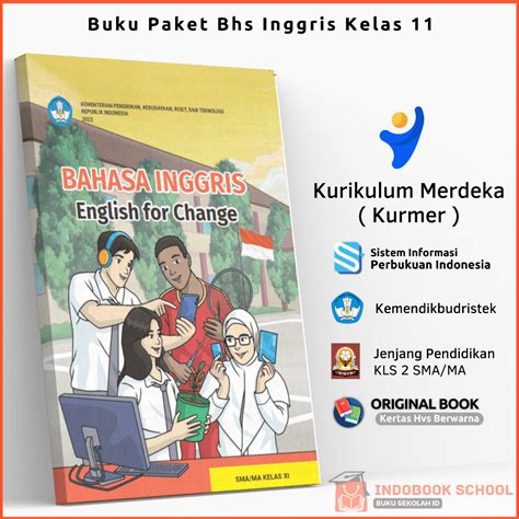 Jual Buku Paket Bahasa Inggris English For Change Kelas 11 SMA MA