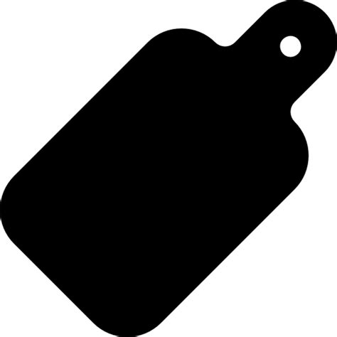 Cutting Board Basic Rounded Filled Icon