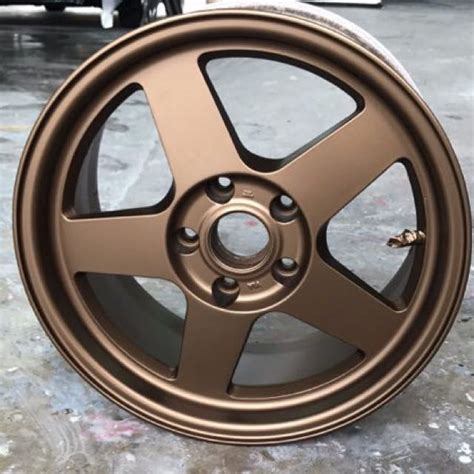 Original Forged Rays Volk Racing Te37 16 Inch Rim Car Accessories On