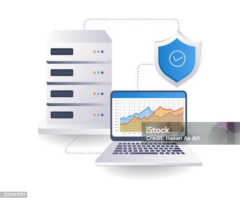 클라우드 서버 보안 개념 분석 평면 등각 투영 3d 그림 0명에 대한 스톡 벡터 아트 및 기타 이미지 0명 개념 개념과 주제 Istock