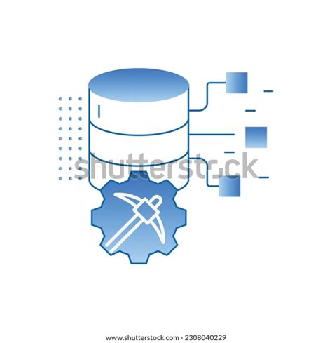 Data Mining Icon Visual Representation Data Stock Vector Royalty Free 2308040229 Shutterstock