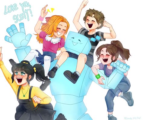 Love You Scott Cawthon Fnafcpo 2022 By Candypop Off On Deviantart