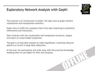 SP Exploratory Network Analysis With Gephi PDF