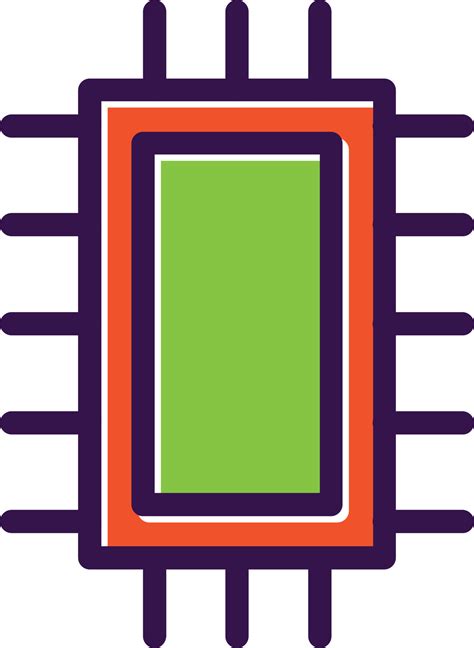 Microchip Vector Icon Design Vector Art At Vecteezy