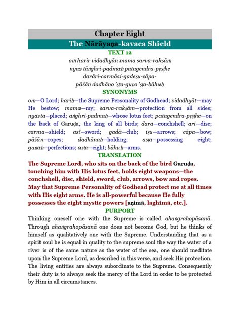 Narayan Kavach Pdf Deities