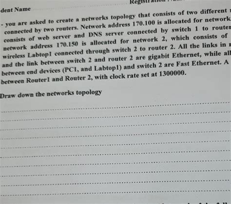 Solved Re Asked To Assign An Ip Address And Subnet Mask To Chegg