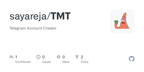 Github Sayareja Tmt Telegram Account Creator