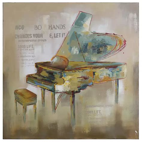 Paris Piano Canvas Art Print Kirklands Home