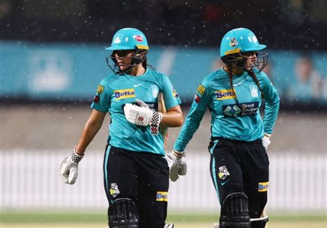 Brisbane Heat Vs Sydney Thunder Womens Big Bash League 2022 23