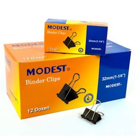 Buy Modest Binder Clip 32 Mm Online In Uae Tradeling