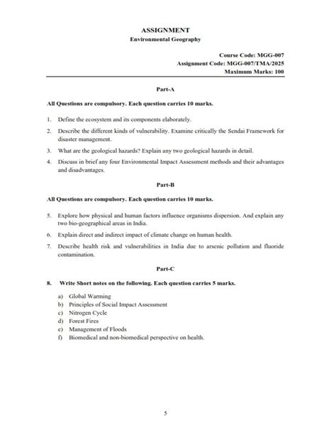 IGNOU MGG 07 Solved Assignment 2025 English Medium IGNOU Solved Assignment