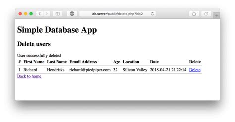 Create A Simple Crud Database App Part 2 Tanias Website
